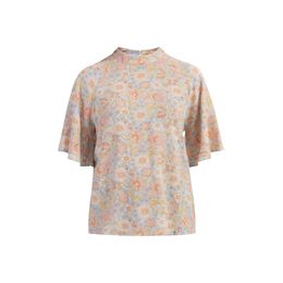 Albee Women Kurzarmbluse in Blau Mehrfarbig | Gr.: XL