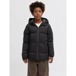 Jack & Jones Jack & Jones Junior Herren Steppjacke &raquo;JJKAITO PUFFER JACKET LN JNR&laquo; mit Kapuze schwarz 128