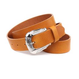 Anthoni Crown Damen Lederg&uuml;rtel braun 110