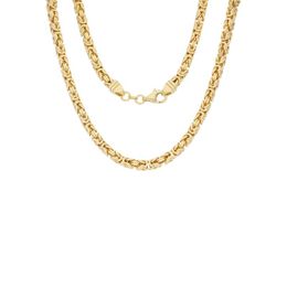 Firetti Herren Kette ohne Anh&auml;nger &raquo;Schmuck Geschenk Silber 925 Halsschmuck Halskette K&ouml;nigskette&laquo; gold 45, Silber 925 (Sterlingsilber), B: 4,5mm