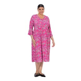 Ulla Popken Kleid in helles fuchsia | Gr.: 58-60