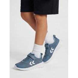 Hummel Elastische Schn&uuml;rsenkel Sneaker Actus Tr Lebensstil Kinder in FADED DENIM | Gr.: 30