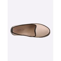 Andrea Conti Slipper in creme-schwarz | Gr.: 36