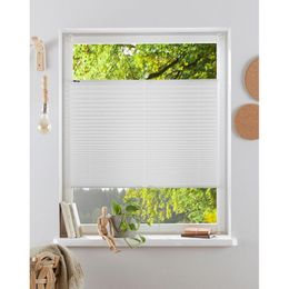 OTTO home Plissee &raquo;LAHOLM&laquo; Lichtschutz ohne Bohren verspannt Fixma&szlig;, Bestseller mit &uuml;ber 4000-Bewertungen, f&uuml;r Fenster & T&uuml;r wei&szlig; Obermaterial: 100% 