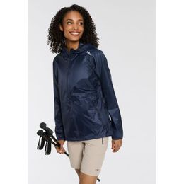 CMP Damen CMP Regenjacke Regenjacke mit versiegelten N&auml;hten schwarz 38