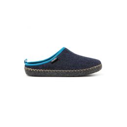 nuvola Hausschuhe "Zueco Rim" in Dunkelmarine/Hellblau | Gr.: 43
