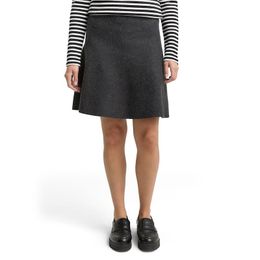 Tom Tailor Denim Damen Tom Tailor Denim Minirock aus Strick grau M