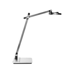 Beliani B&uuml;roleuchten SERPENS in Silber/Schwarz - (W) 15 x (H) 51 x (L) 30 cm | Gr.: onesize