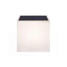 Licht-Erlebnisse Au&szlig;en Wandlampe EEK F (B)18 x (H)18 cm in Wei&szlig; | Gr.: onesize