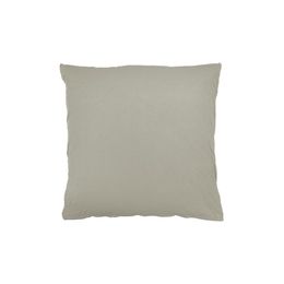 Traumschloss Exclusiv Edel-Jersey Kissenbezug in kiesel | Gr.: 80x80 cm