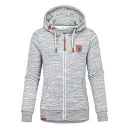REPUBLIX Kapuzenpullover FREYA in Grau | Gr.: XL