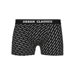 Urban Classics Boxershort in darkgreen+black+branded aop | Gr.: XXL