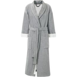 G&ouml;zze Unisex-Bademantel &raquo;Turin, ideal f&uuml;r Sauna & Spa, Hotelbademantel, Morgenmantel&laquo; 1 Stk. f&uuml;r Damen & Herren, mit G&uuml;rtel und zwei aufgesetzten Taschen, 