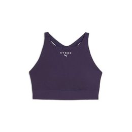 Sport-BH "W Puma X Hyrox Shapeluxe High Neck Bra" in Lila | Gr.: XL