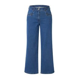 Ulla Popken Jeans in blue denim | Gr.: 60 - Kurzgr&ouml;&szlig;e