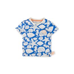 Sigikid T-Shirt Sea You in Blau/Wei&szlig; | Gr.: 116