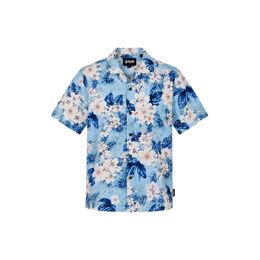 Jack & Jones JACK & JONES Button Up Shirt 'Rivera' male size L Blue / Light blue / Light pink / White