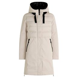 AMBER & JUNE AMBER & JUNE Winterjacke Kunstdaune in Beige | Gr.: 46