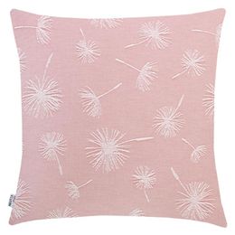 Neutex for you! Dekokissen &raquo;Fresh&laquo; Kissenh&uuml;lle ohne F&uuml;llung, 1 St&uuml;ck rosa Baumwolle, Polyester B/L: 38cm x 38cm, 1 Stk.