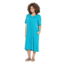 Ulla Popken Kleid in tiefes aqua | Gr.: 50-52