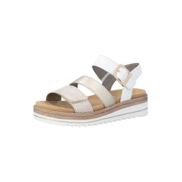 Remonte Espadrilles Sandalen in Gold | Gr.: 42