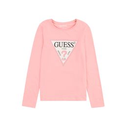 Guess Shirt M&auml;dchen Gr&ouml;&szlig;e 176 silbergrau / rosa / schwarz / offwhite