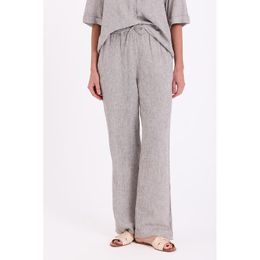 Freequent Damen Freequent Leinenhose &raquo;FQLAVA-PANTS&laquo; bequem weite Form, gestreift grau XL, N-Gr