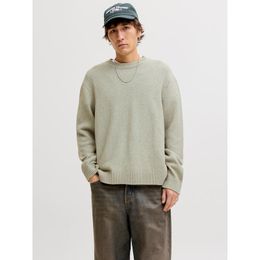 Jack & Jones Jack & Jones Herren Rundhalspullover &raquo;JORNORREBRO CATSKILLS KNIT CREW NECK SN&laquo; beige M