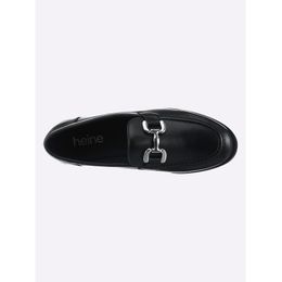 Heine Slipper in schwarz | Gr.: 39