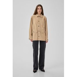 My Essential Wardrobe Lederjacke OllyMW Oversize fit in Brown Rice | Gr.: 36