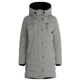 AMBER & JUNE AMBER & JUNE Winterjacke mit Kapuze in Salvia | Gr.: 44