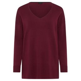 Laura Scott Longpullover in bordeaux | Gr.: 48/50