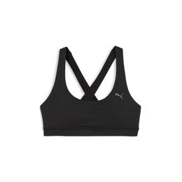 Puma Sport-BH "Cloudspun Bra - Mid" in Schwarz | Gr.: L