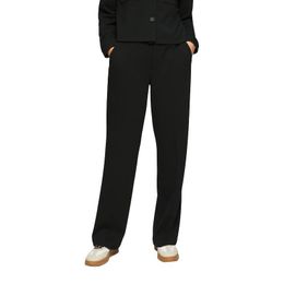 s.Oliver Damen s.Oliver Jerseyhose aus Struktur-Jersey schwarz 34, N-Gr
