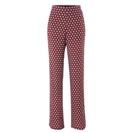 Aniston CASUAL Schlupfhose in dunkelrot-hellblau-rosa-smaragdgr&uuml;n | Gr.: 42