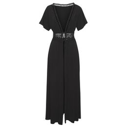 Lascana Strandkleid in schwarz | Gr.: 42