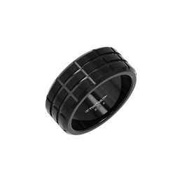 Tom Tailor Herren Tom Tailor Fingerring 62, Edelstahl, 9mm