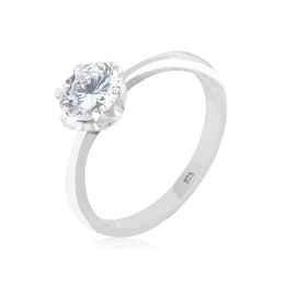 Elli Ring 925 Sterling Silber in Wei&szlig; | Gr.: 58
