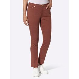 WITT WEIDEN Jeans in rotbraun | Gr.: 19