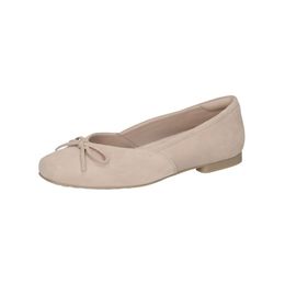 Caprice Ballerina in BEIGE SUEDE | Gr.: 40