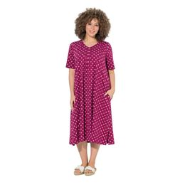 Ulla Popken Kleid in magnolienrot | Gr.: 42-44