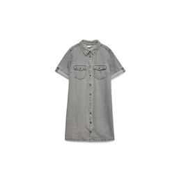 V&eacute;ro Moda Vero Moda Kleid in Medium Grey Denim | Gr.: S