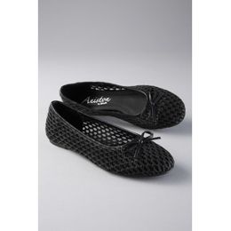Aniston SHOES Ballerina in schwarz | Gr.: 41