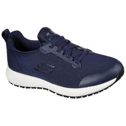 Skechers Damen Berufsschuh &raquo;SQUAD SR&laquo; , Sneaker f&uuml;r Gastronomie & Pflege mit gepolstertem Schaftrand blau 36