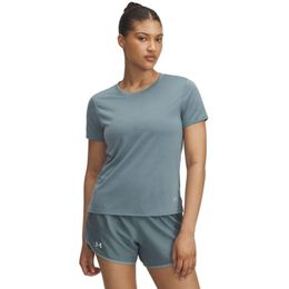Under Armour Sportshirt "Launch Shortsleeve" in Blau | Gr.: L