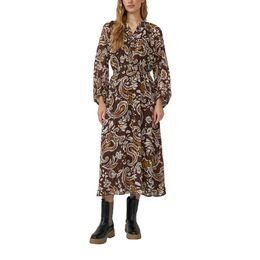s.Oliver Damen s.Oliver Chiffonkleid Ohne Taschen mit Effektgarn im Relaxed Fit 34, N-Gr