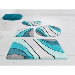 OTTO home Badematte &raquo;Josie, Badvorleger, Badezimmer Teppich&laquo; H&ouml;he 20 mm rutschhemmend beschichtet fu&szlig;bodenheizungsgeeignet schnell trocknend 