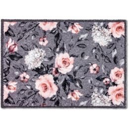 Astra Fu&szlig;matte &raquo;Pure & Soft&laquo; rechteckig 7 mm H&ouml;he Schmutzfangmatte, waschbar grau Kunstfaser B : 50cm 1 Stk., 7mm, L: 70cm