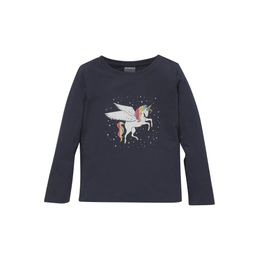 Kidsworld Langarmshirt in marine | Gr.: 140/146