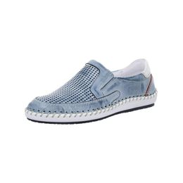 KRISBUT Sportlicher Slipper in blau | Gr.: 42